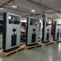 China 60KW DC EV Charging Station with 32-Inch Outdoor Advertising Screen Fast EV Charging Station for sale