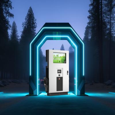 China 40KW DC EV Charging Station Best Fast EV Charging Station CCS1 CCS2 GbT for sale