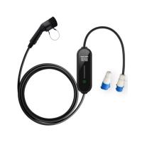 China Adjustable EVSE LCD Screen Portable EV Charger Level 2 3.5kW for sale