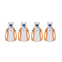 China 240 KW 360KW Flexible Charging Pile Fast EV Charging Station CCS1 CCS2 GB/T for sale