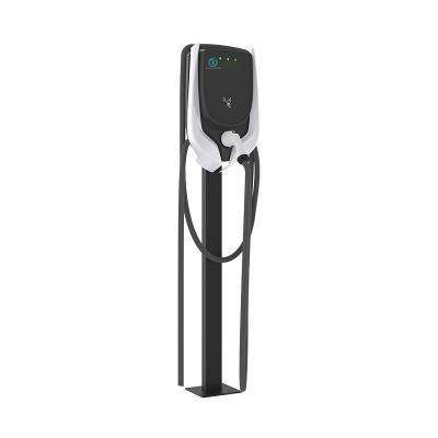 China AC 32A 7KW Type 2 EV Charging Station IEC 62196 Wall Mounted for sale