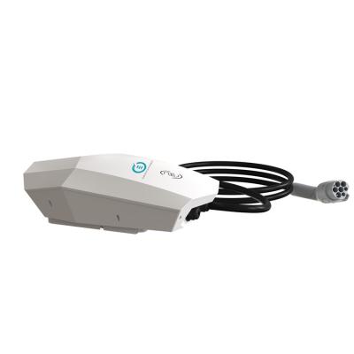 China RFID OCPP Ethernet 4G Level 2 EVSE Electric Car Charger Wall Mount 22KW 11KW 7KW for sale