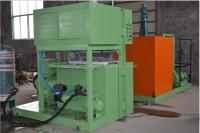 China Egg Tray Forming Machine Small Capacity 2colors Aluminum Molds 75kg/H for sale