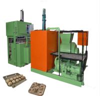 China 45KW Small Egg Tray Production Line 7T Capacity 700 - 1500pcs/H Apple Tray Making Machine for sale