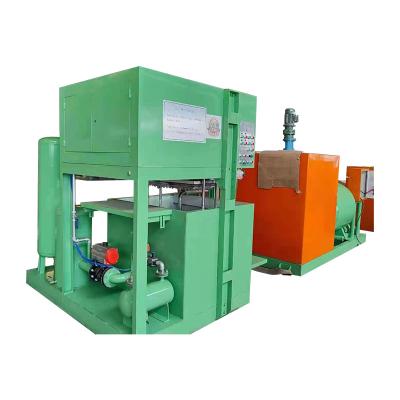 China Small Capacity Paper Pulp Molding Egg Tray Machine Production Line 700pcs/h Aluminum Molds for sale