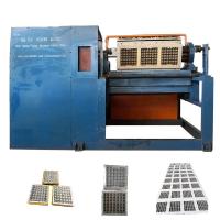 China Automatic Rotary Paper Egg Tray Machine Pulp Molding Machine 2000pcs/hour With Aluminum Molds for sale