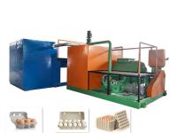 China Automatic Rotary Paper Egg Tray Machine Pulp Molding Machine 2000pcs/hour With Aluminum Molds for sale