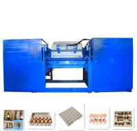 China Rotary Type 2000pcs Pulp Molding Egg Carton Making Machine Egg Tray Production Line for sale