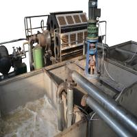China Fully Automatic Egg Tray Making Machine , Long Life Time Egg Box Machine for sale