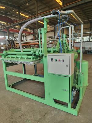 China Waste Paper Egg Tray Manufacturing Machine / Pulp Molding Machine Customized Color for sale