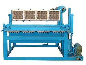 China 1300-1500pcs/h Pulp Molding Machine Semi-automatic Customized Molds for sale