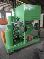 China Recycled Paper Pulp Egg Tray Making Machine 700 Pcs/h Semi Automatic for sale