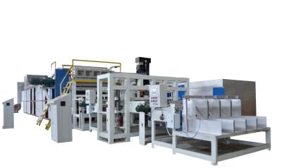 China 5000pcs/h Rotary Egg Tray Production Line Incorporating Automatic Stacking and Drying Technology for Streamlined Manufacturing PLC controlled for sale