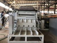China Waste Paper Pulp Egg Tray Making Machine , Fruit Tray Making Machine Large Output 2500-3000pcs/h 4*4 molds PLC Controlled for sale