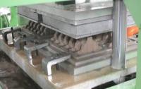 China Recycled Paper Pulp Molding Machine For Egg Tray / Fruit Tray / Bottle Tray Making for sale