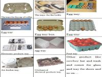 China Recycled Paper Egg Tray Molding Machine , Egg Tray Forming Machine for sale