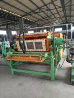 China Fully Automatic Egg Tray Making Machine , Long Life Time Egg Box Machine for sale