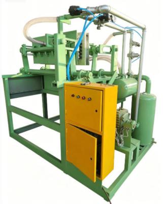 China 700-1000pcs Per Hour Small Capacity Simple Structure Egg Tray Machine for Eco-Friendly Pulp Molding for sale