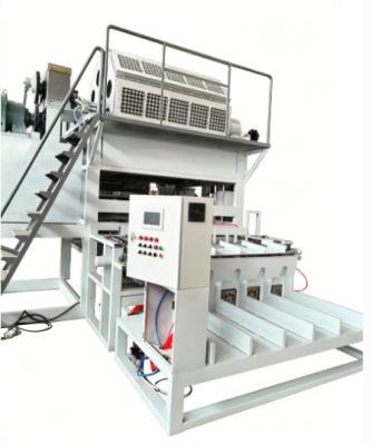 China Complete Paper Egg Tray Production Line Rotary 5000pcs per hour with Pulping Forming Drying and Automatic Stacking Systems for sale