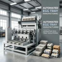 China 2000-3000PCS/H Rotary Egg Tray Machine Eco-friendly Recycled Paper Egg Tray Production Line | Compact & Easy-operation/ Stable Medium-Capacity Equipment for Growing Factories for sale