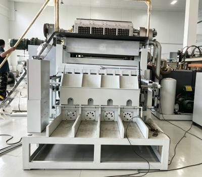 China 2000-3000PCS/H Rotary Egg Tray Machine | Medium-Scale Commercial Production Solution Egg Tray Production Line for sale