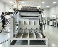 China Rotary Egg Tray Forming Machine Designed For Startups Egg Tray Machine Producing 2000 To 3000 Pieces Hourly With 3 By 4 And 4 By 4 Rotary Molds for sale