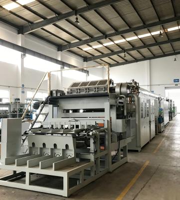 China WANYOU 4*4 Molds Rotary Egg Tray Production Line Egg Tray/Carton Machine 2500-3000 pcs/h Recycled Paper Pulp Molding for Serbian Poultry Farm for sale