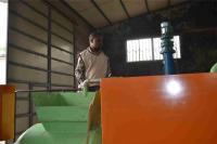 China Recyclable Waste Paper Small Egg Tray Making Machine For Chicken Farm for sale