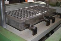 China Semi Automatic Small  Paper Pulp Molding Egg Tray Machine Egg Carton Machine PLC Controlled for sale