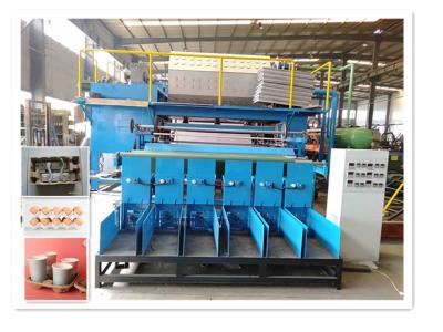 China Pulp Molding 6*8 molds 5000-6000pcs / Hour Automatic Egg Tray Making Machine Pulp Molding Production Line for sale