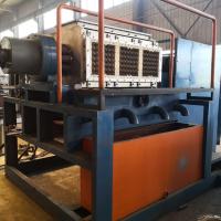 China 2000 Pcs Paper Egg Tray Making Machine With ABS Molds Easy Operation for sale