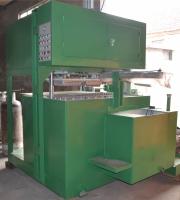 China 350pcs/h Small Paper Pulp Egg Tray Making Machine With Aluminum Molds for sale