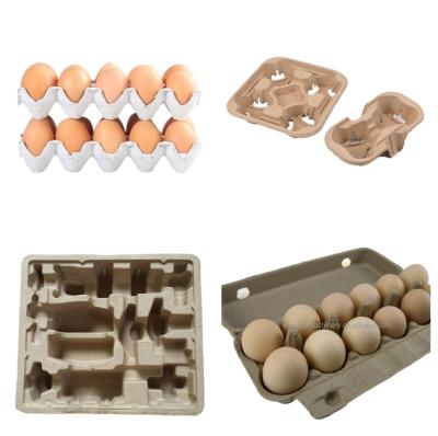 China Aluminum Molds Waste Paper Egg Tray Making Machine 4000*2000*1800mm for sale
