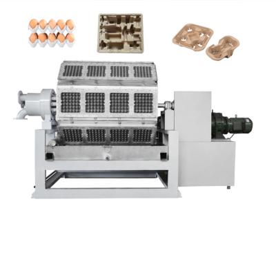 China Automatic Waste Paper Tray Forming Machine Pulp Egg Tray Egg Carton Production Line for sale