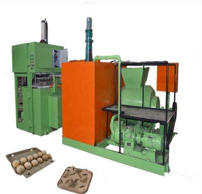 China Cheap reciprocating type waste paper pulp egg carton dish making machine for sale