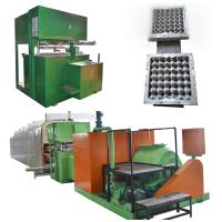 China Automatic Paper Egg / Apple Tray Making Machine With Stainless Steel Forming Molds for sale