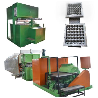 China Automatic Paper Egg / Apple Tray Making Machine With Stainless Steel Forming Molds for sale