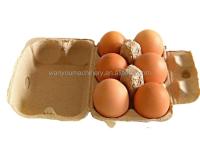 China Pulp Waste Paper Egg Tray Making Machine For Chicken Farm Small Production Capacity for sale