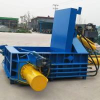 China PLC Copper Portable Scrap Metal Balers , Brass Hydraulic Metal Baler for sale