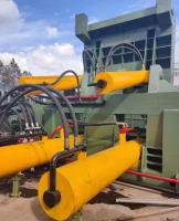 China Horizontal Cans Scrap Metal Balers Copper Aluminum Hydraulic Metal Baler Machine for sale