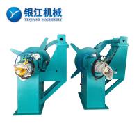 China 10mm Steel Coil Uncoiler Hydraulic Manual Sheet Metal Decoiler for sale