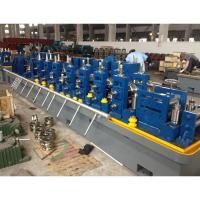 China Carbon Steel High Frequency Erw Pipe Mill PLC Control Pipe Making Line for sale
