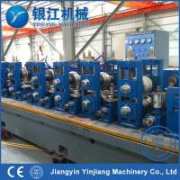 China PLC 50hz ERW Tube Mill 380v Square Tube Making Machine High Frequency for sale