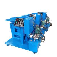 China PLC Automatic Aluminum Shear Cutter Butt Welder Machine For Steel Tube Mill for sale