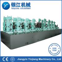 China PLC Carbon Steel Tube Making Machine 60-70m/Min Production Line for sale
