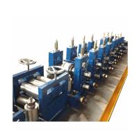 China Straight Seam HF Square Tube Roll Forming Machine , 120m/Min Tube Making Machine for sale