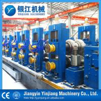 China YJ-76 high frequency pipe making machine tube mill steel pipe production line for sale