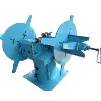 China Double Head Automatic Decoiler Hydraulic / Manual Uncoiler Machine For Steel Coil for sale