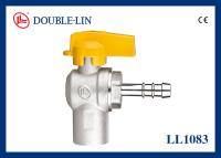 China Female X Hose Connector PTFE Seal Brass Gas Valves for sale
