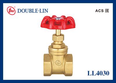 China Cast-Iron Handle  1/2''-4'' Brass Gate Valve for sale